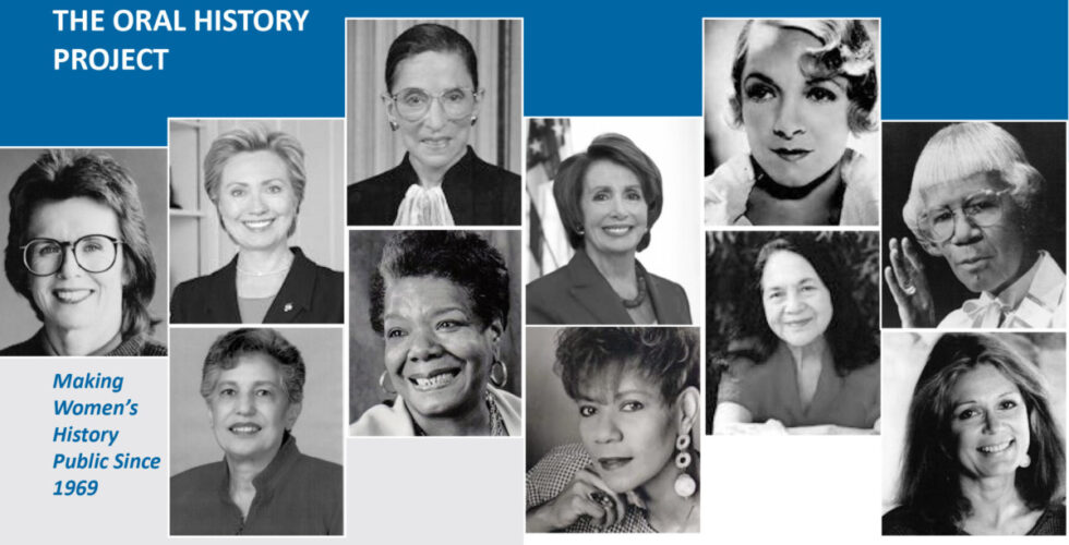 Oral History: Voices of Great Women | Women of the Hall